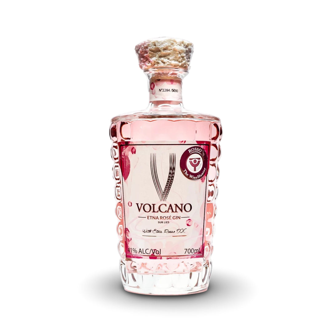 Volcano Etna Rosé Gin | Eleganza Floreale dell'Etna – Angella Bevande ...